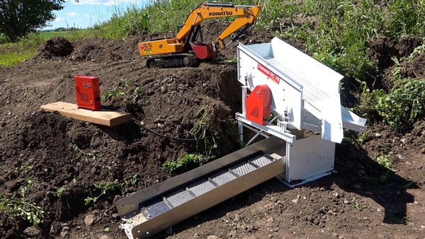 Trommel vibrate 1/14,sand screen 1/14,Trommel rc v8 Rcmodeldesign.com