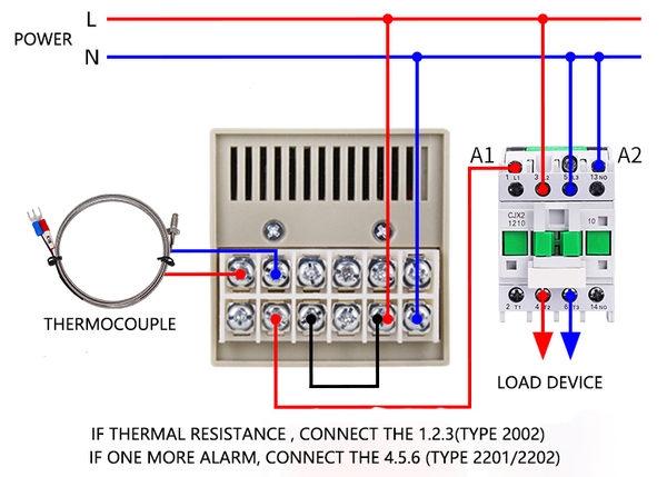 Đồng hồ đo nhiệt độ XMTD-2001 220V 0-999 độ dùng cảm biến K | Công ty ...