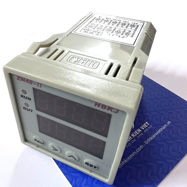 Bộ đếm sản phẩm ZN48-II có trễ thời gian / chính hãng HBKJ / counter timer đếm, đo tốc độ, tần ...