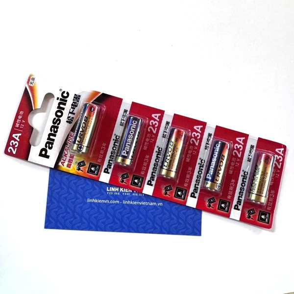 Pin LRV08 23A 12V / chính hãng Panasonic / 1 viên, dùng cho remote cửa ...