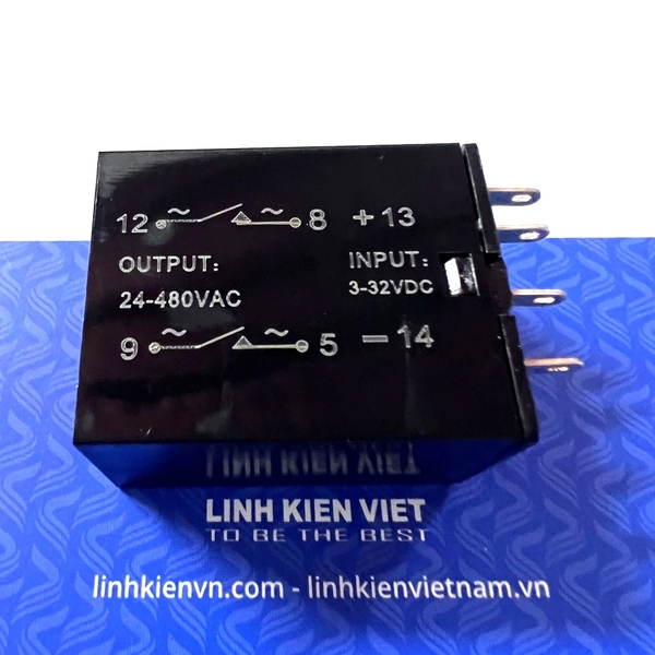 Rơ le bán dẫn DC-AC cách ly BERM 2K5DA 2NO / SSR opto triac thay MY2N ...