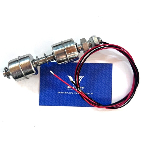 Phao cảm biến mực nước hai mức 10cm / phao đôi inox 304 100mm | Công ty ...