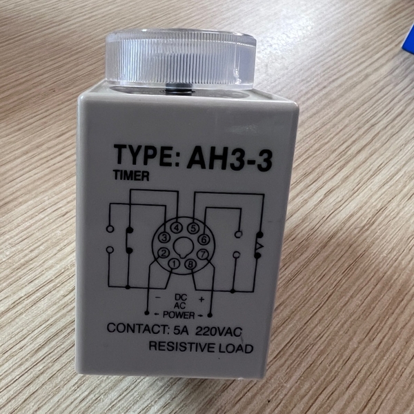 Relay thời gian CKC AH3-3 24V 60 giây/ Timer CKC AH3-3 24V - K2H17 ...