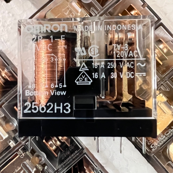 Rơ le trung gian OMRON G2R-1-E 24V 16A 8 chân / relay trung gian pcb - A1H13 | Công ty cổ phần ...
