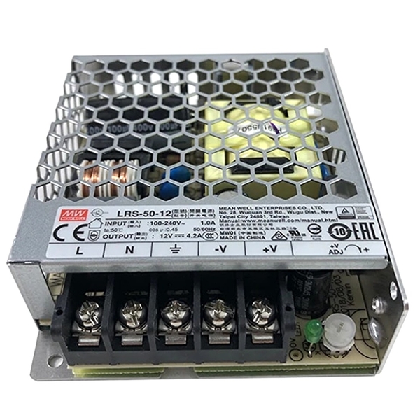 Nguồn tổ ong LRS-50-12 12V 4.2A 50W / chính hãng Meanwell | Công ty cổ phần Linh Kiện Việt Nam