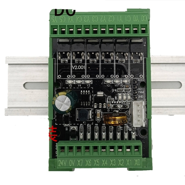 Bo mạch PLC Mitsubishi FX2N-14MT-S-2AD1P / 8 In 6 Out Transistor cài ...