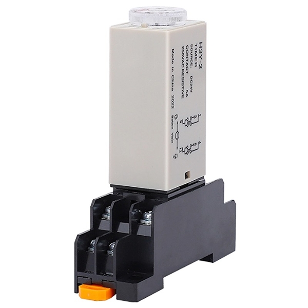 Rơ le thời gian CNAOM H3Y-2 8P 220V 60 giây / Relay Timer PYF08 - X5H18 | Công ty cổ phần Linh ...