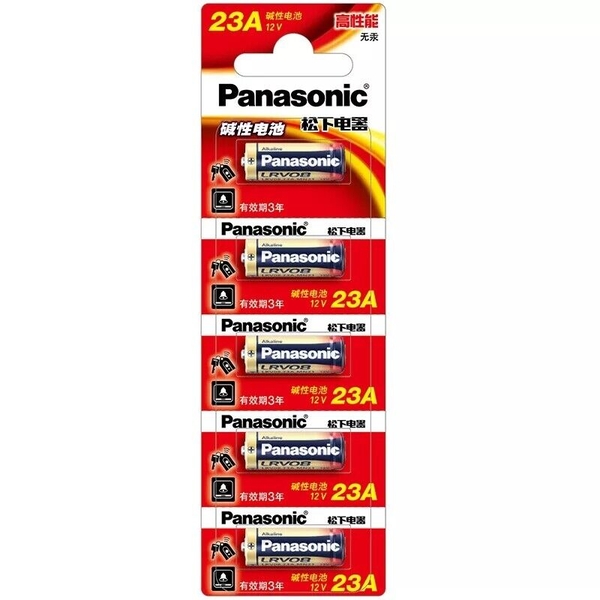 Pin LRV08 23A 12V / chính hãng Panasonic / 1 viên, dùng cho remote cửa ...
