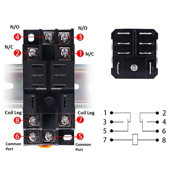 RELAY JQX-30F 24VDC 30A - K2H4 (KB4H3) | Công ty cổ phần Linh Kiện Việt Nam