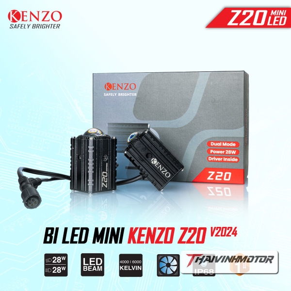 BI LED MINI KENZO Z20 – NHỎ GỌN, SIÊU SÁNG, LẮP ZIN CHO MỌI DÒNG XE! Sửa Xe Máy Lưu Động Đà Nẵng ...
