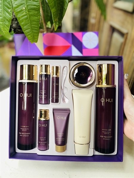SET OHUI TÍM CHỐNG LÃO HÓA AGE RECOVERY 8SP Kovi Beauty Center