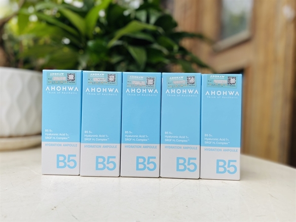 Tinh chất Serum Ahohwa Hydration Ampoule B5 30ml Kovi Beauty Center