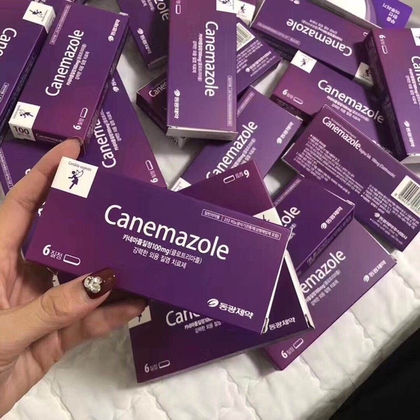 Viên đặt phụ khoa Canemazole #6 viên Kovi Beauty Center