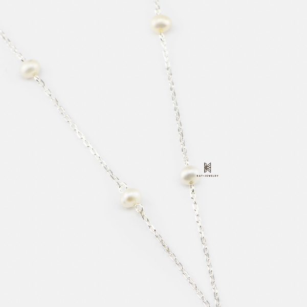 N MULTI PEARL DROP CHAIN PEARL