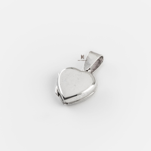 P LOCKET BOX SLEEK HEART 14MM