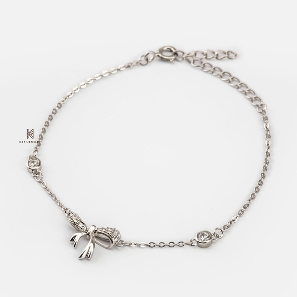 BRA SLAY BOW AND DOUBLE GEM