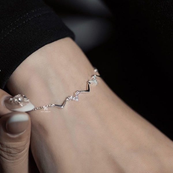 BRA ZIG ZAG GEM LINE