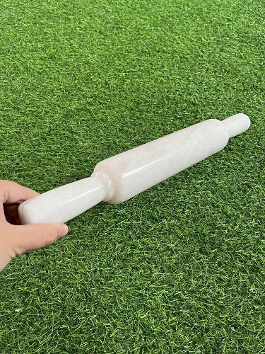 REAL MARBLE - ROLLING PINS WITH HANDLES - EX01 - CRYSTAL WHITE VIETNAM ...