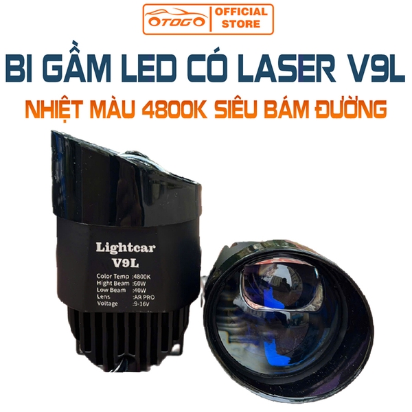 Bi Gầm Laser V9L Siêu Sáng , Nhệt Màu 4800K