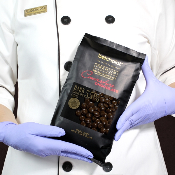 Socola Dark Couverture Chocolate/ Callet 500g Belcholat