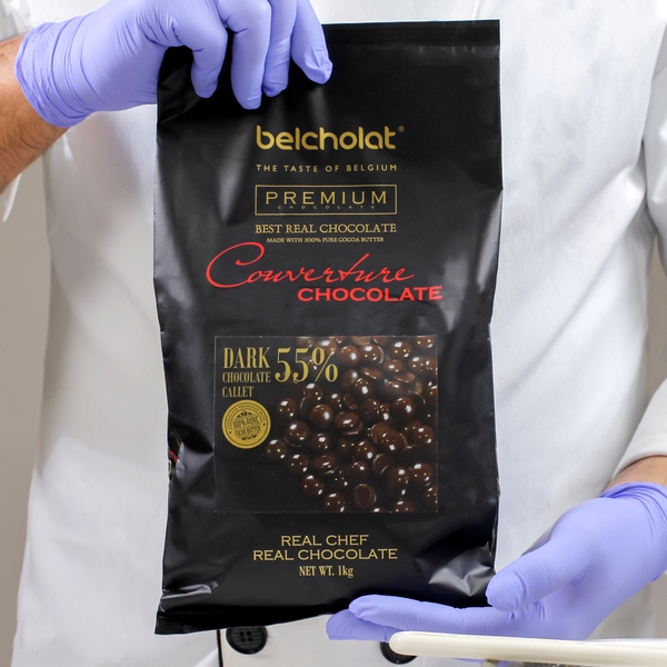 Socola Dark Couverture Chocolate/ Callet 1kg Belcholat