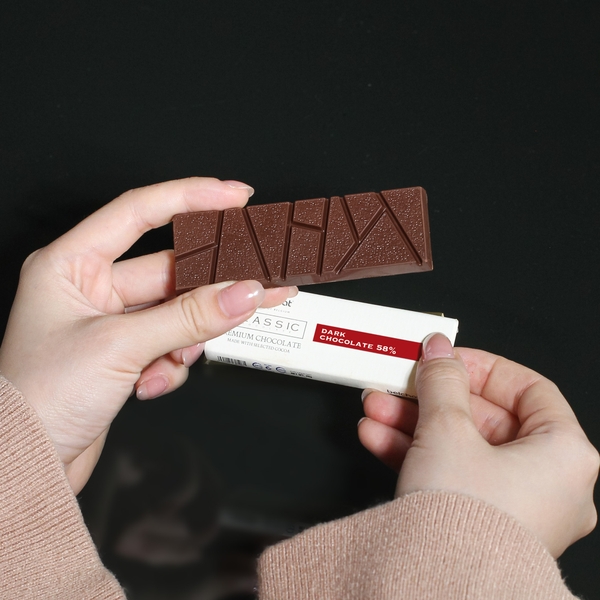 Sô cô la - Dark Chocolate 58% / BA20 - Socola thanh 20g