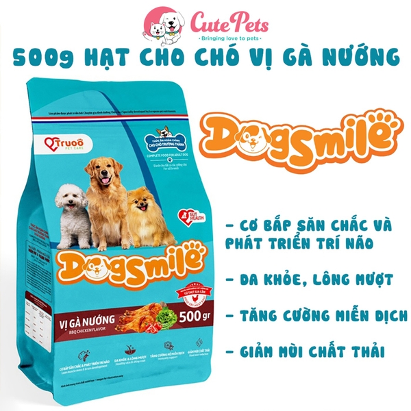 Hạt cho chó DogSmile 500g Dành cho mọi giống chó - Cutepets Cutepets - Pet shop & Grooming Spa ...