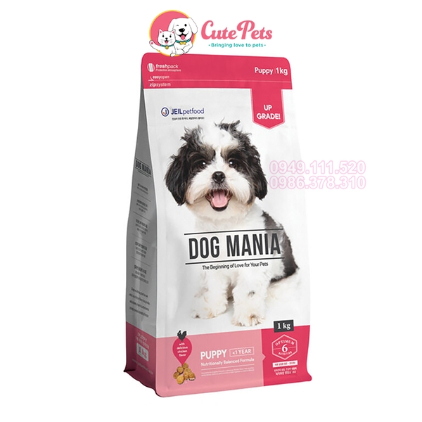 Thức ăn cho chó - Hạt cho chó Dog Mania 1kg Cutepets - Pet shop ...