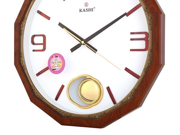 Đồng hồ treo tường HM411 Số cọc Kashi Clock
