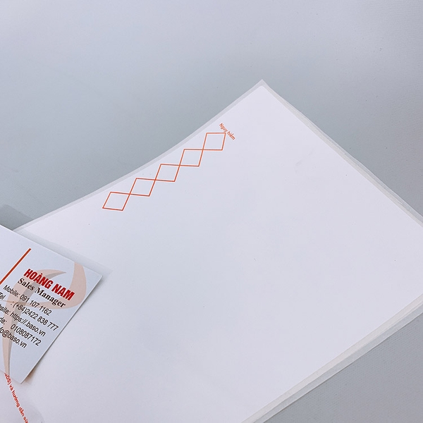 Decal PVC kích thước 140mmx200mm cuộn 750 tem