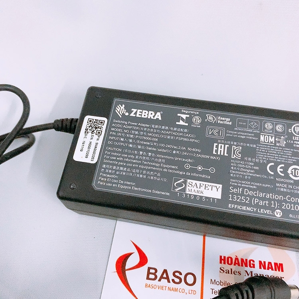 Adaptor máy in mã vạch Zebra GT800 phân phối bởi OKAMI