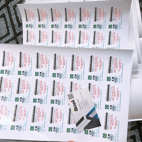 In decal PP dạng tờ A4 giá rẻ nhất, có thể lấy ngay