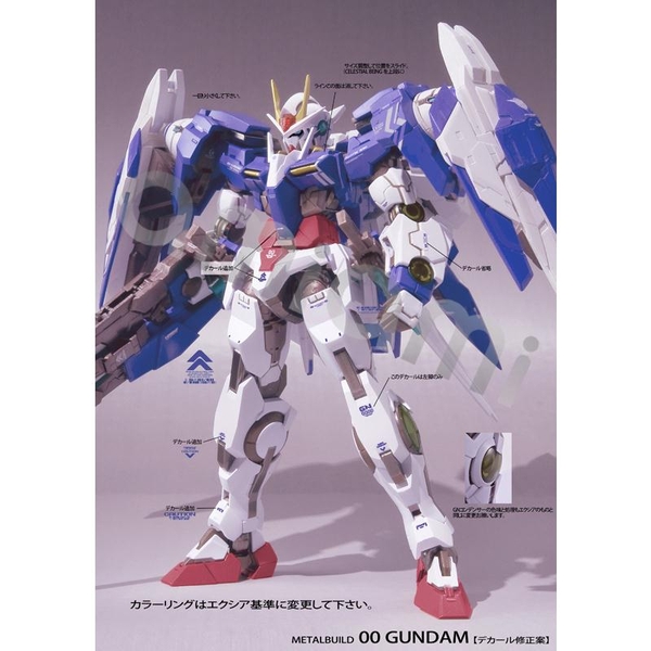 Metal Build 00 Raiser [Special Marking Ver.] - Very Limited Gundam