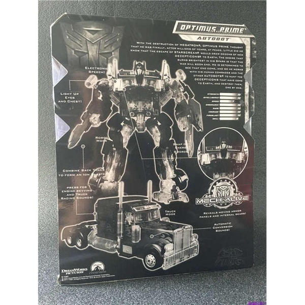Transformers 2 ROTF Optimus Prime KO (clear version) Gundam