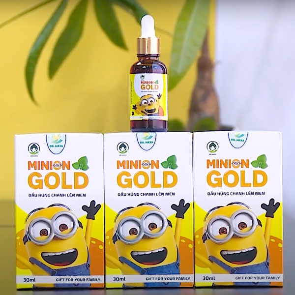 Dầu húng chanh lên men Minion Gold | Shop Lương