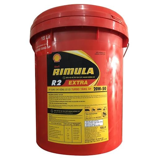 Dầu động cơ turbo Shell Rimula R2 20w50 - lathuso