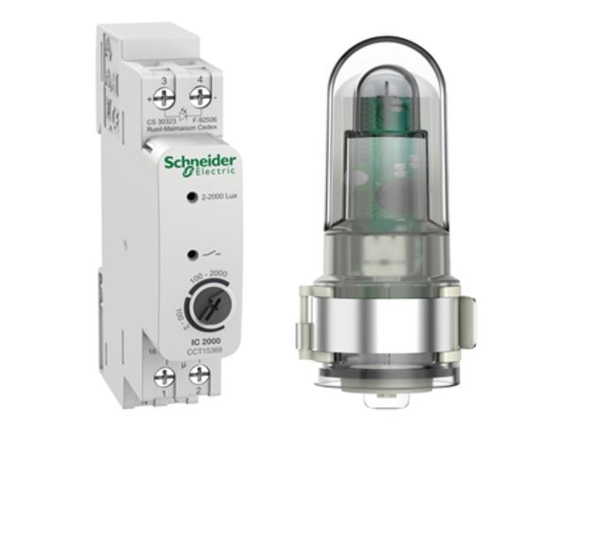 Cảm biến ánh sáng gắn tường CCT15369 Schneider https://apba.com.vn