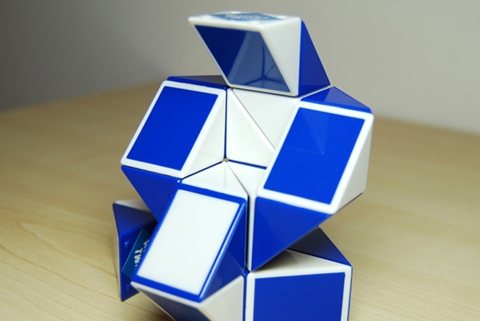 Cách xếp Rubik Snake 24 đốt - Các hình dạng đơn giản H2 Rubik Shop