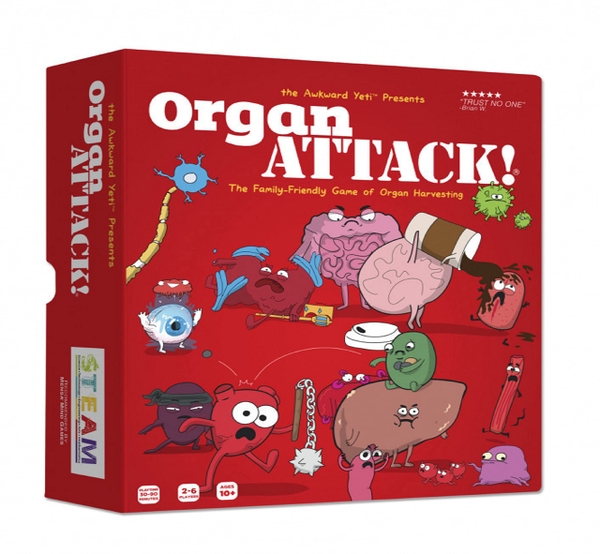 CHƠI ORGAN ATTACK! BOARD GAME NHƯ THẾ NÀO? H2 Rubik Shop