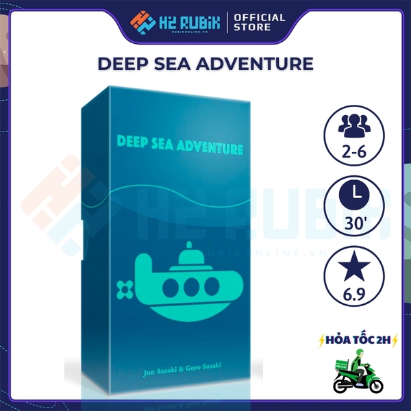 Deep Sea Adventure Board Game Khám phá biển sâu H2 Rubik Shop