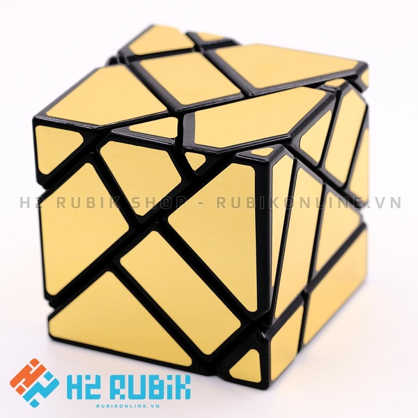 Ghost Cube 3x3 Bạc-Vàng H2 Rubik Shop