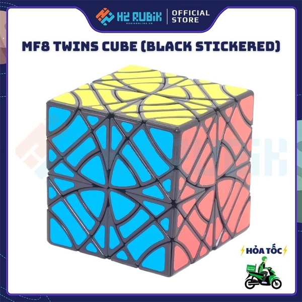 MF8 Twins Cube (Black Stickered) H2 Rubik Shop