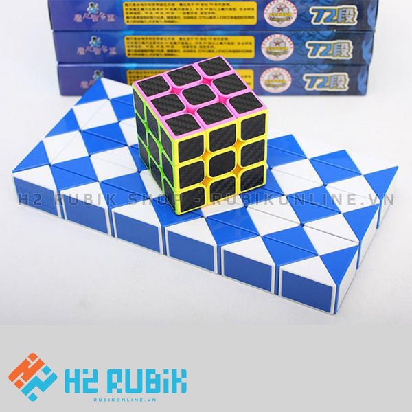 Rubik Snake 72 đốt - Rubik rắn chất lượng cao H2 Rubik Shop