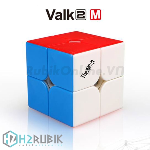 QiYi Valk2 Magnetic Stickerless (có nam châm) - Rubik 2x2 H2 Rubik Shop