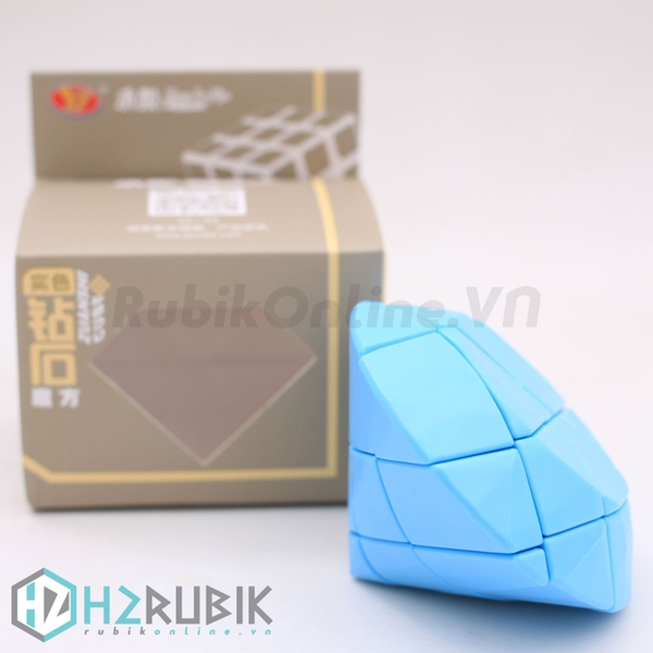 YJ Diamond Cube Blue | H2 Rubik - RubikOnline.VN H2 Rubik Shop