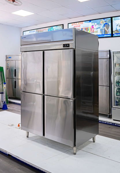 TỦ ĐÔNG ĐỨNG ICYMAX 4 CÁNH INOX 1100L Công Ty Cổ Phần Cinox Việt Nam