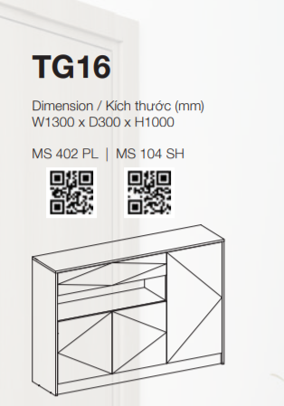 TỦ GIÀY TG16 lynconcept.com