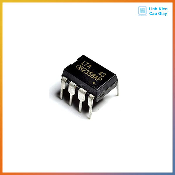 Linh kiện IC nguồn OB2358AP chân cắm DIP8 Linh kiện Cầu Giấy