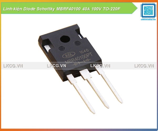 Linh kiện Diode Schottky MBRF40100 40A 100V TO-220F Linh kiện Cầu Giấy