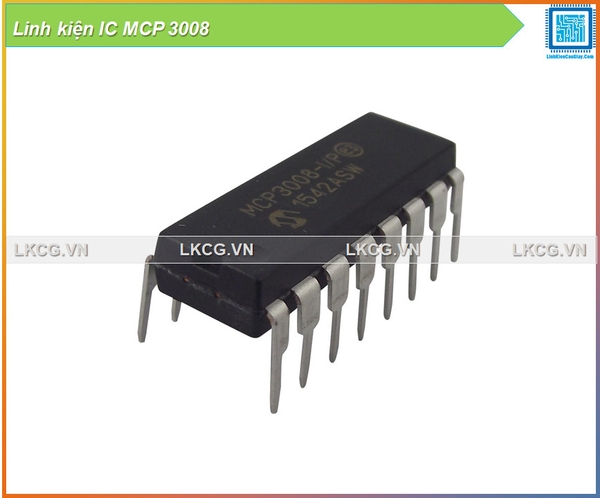 Linh kiện IC MCP 3008 Linh kiện Cầu Giấy